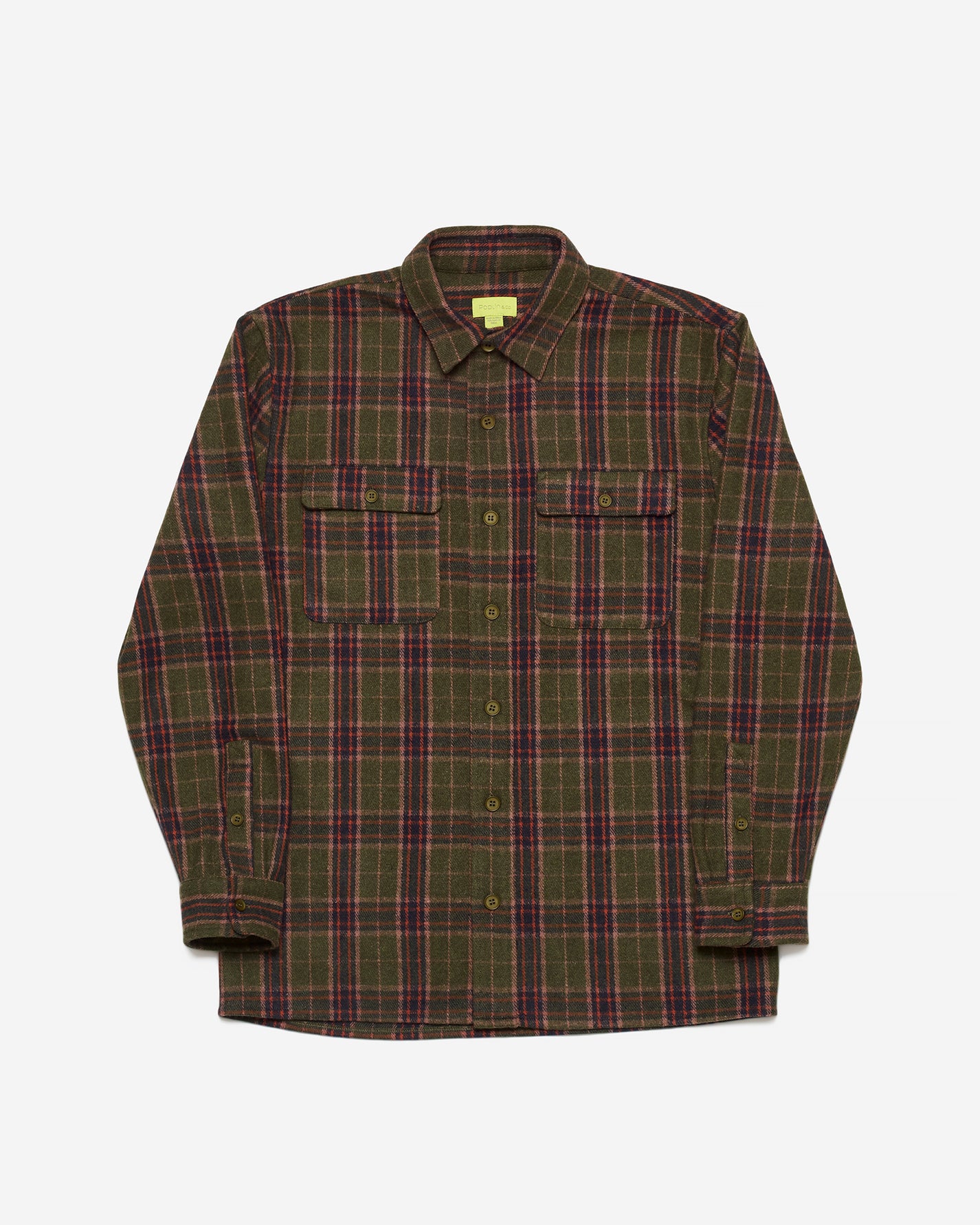 Cabin Forest Green Shirt Jacket > Outerwear >Shirt Jackets – Poplin ...